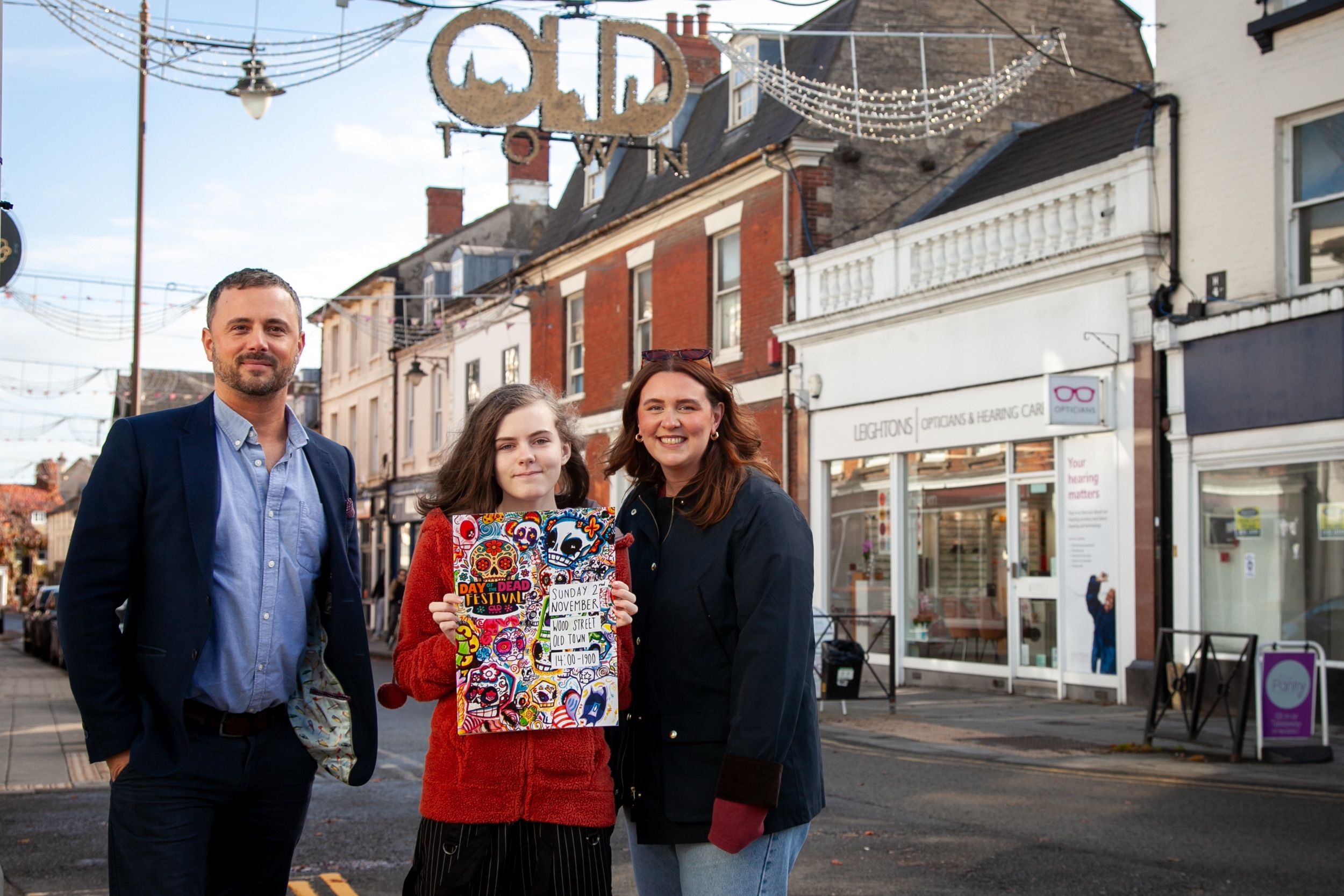 Young designer showcases her talents for Old Town’s first Day of the ...